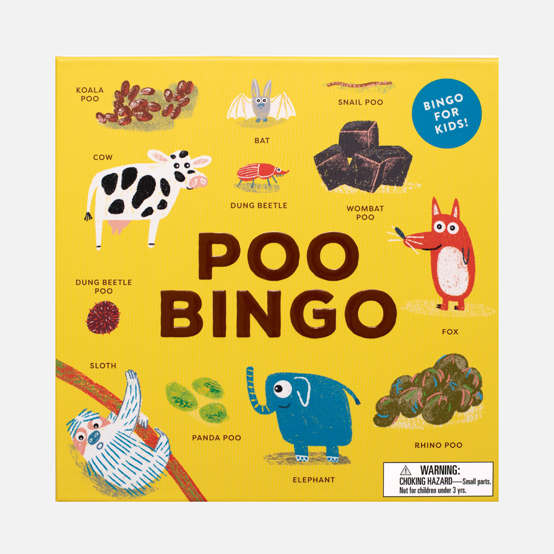 Poo Bingo for Kids – Kitty & Gus